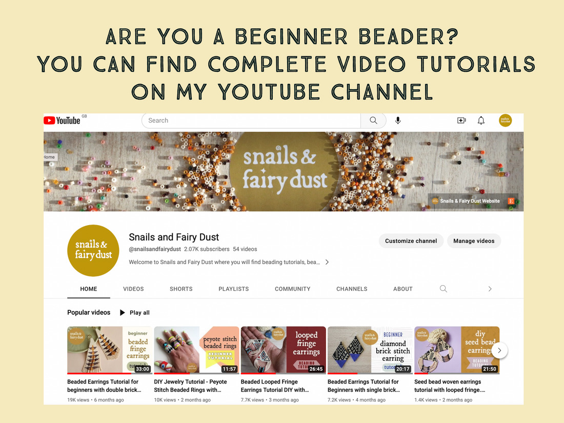 Beading Patterns, Beading Books and Beading Tutorials for Beginners ...