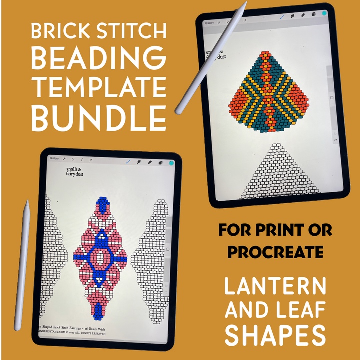 Beading Templates and Tutorials – Snails and Fairydust