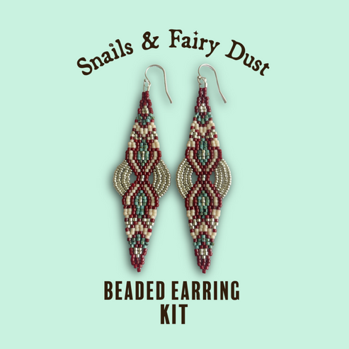 Adira Beaded Earring Kit – Snails and Fairydust