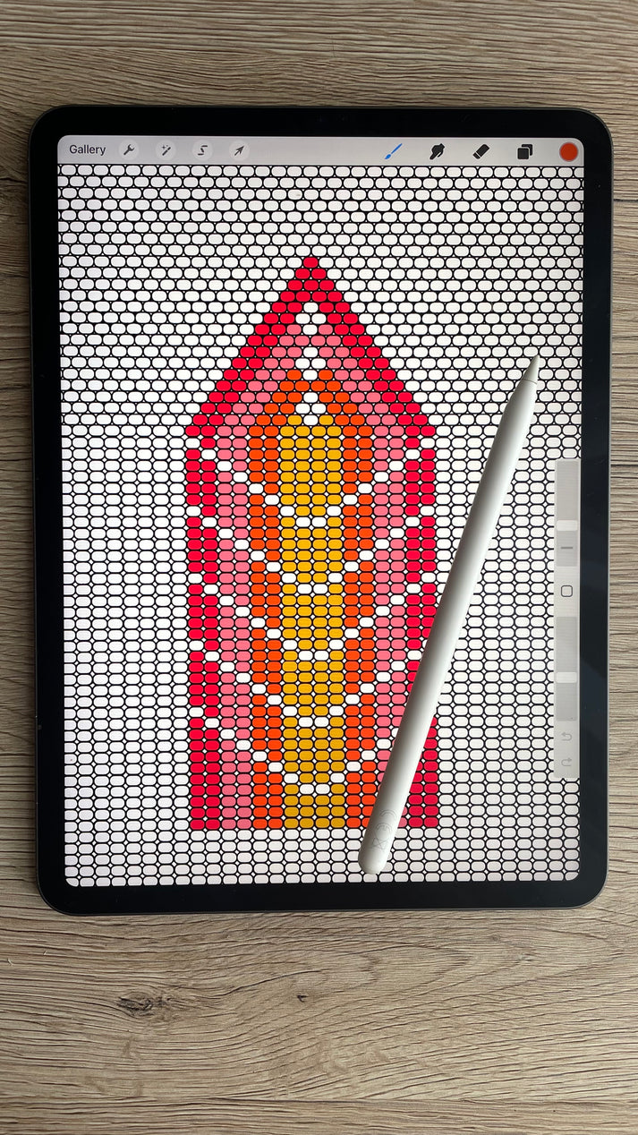 Big Template Bundle - 15 Beading Templates for Print or Procreate ...