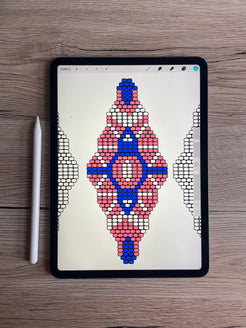 Big Template Bundle - 15 Beading Templates for Print or Procreate ...