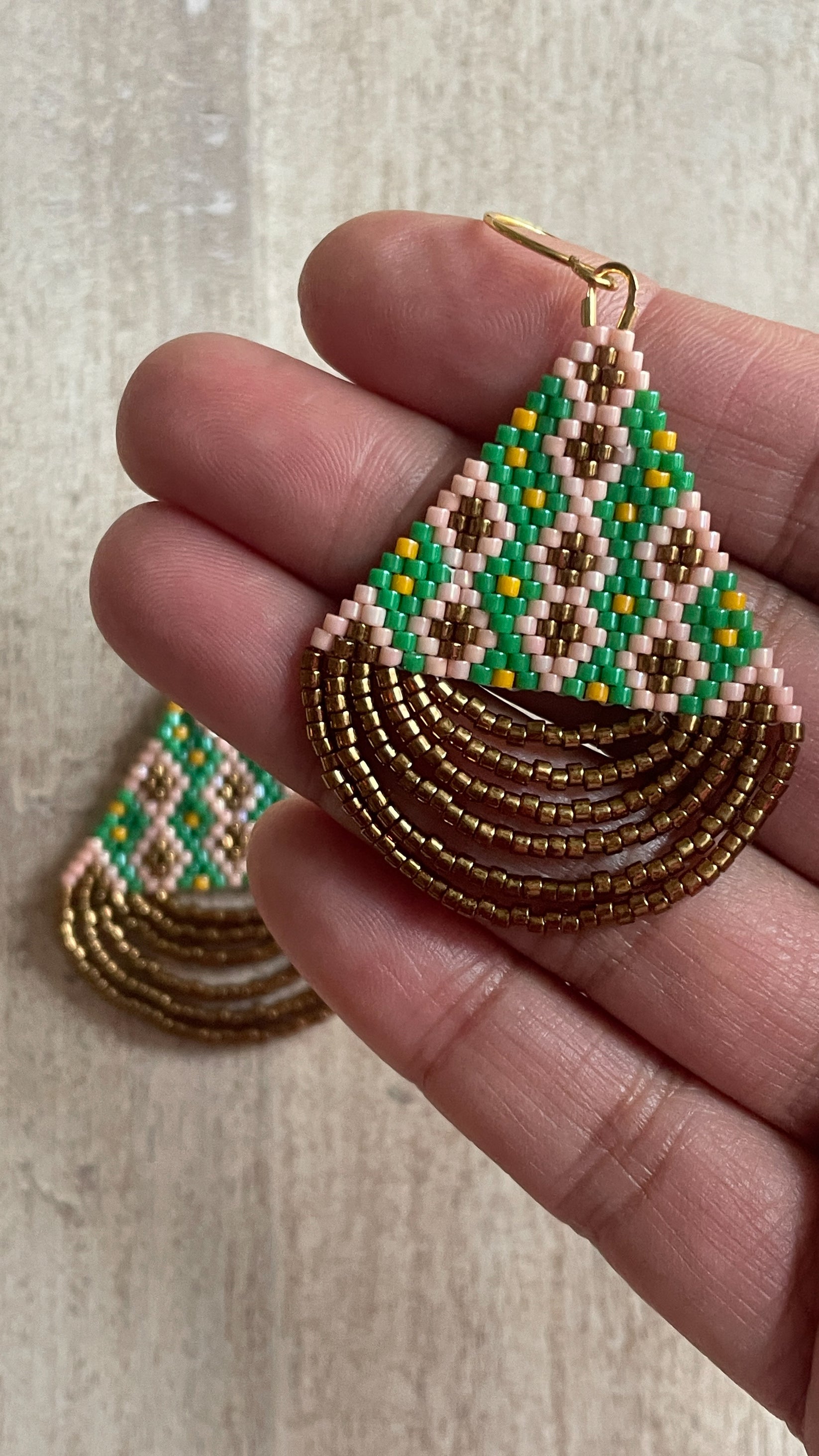 PDF Bundle Beaded Earring Patterns Miyuki Delica Beads – Snails and ...