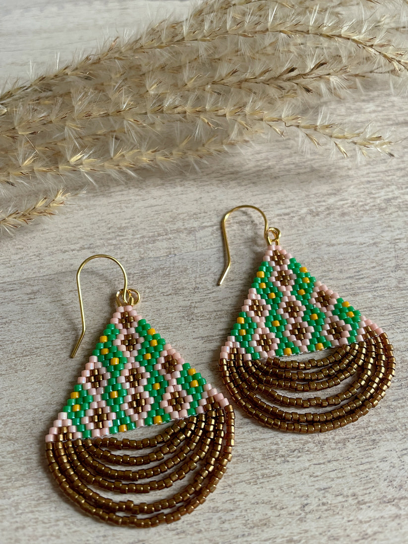 PDF Bundle Beaded Earring Patterns Miyuki Delica Beads – Snails and ...