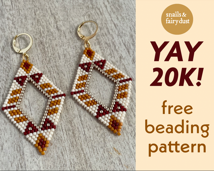 Free Beading Patterns for Beginners – Snails and Fairydust